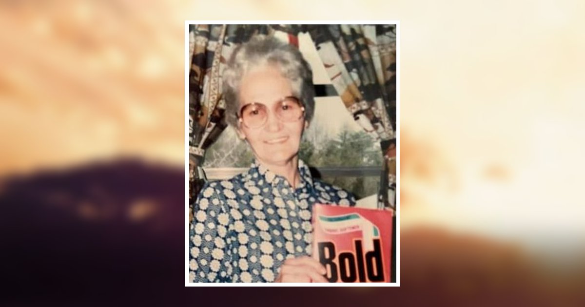 Ruby "Ellen" Smith Obituary September 18, 2023 - Hartsell Funeral Homes