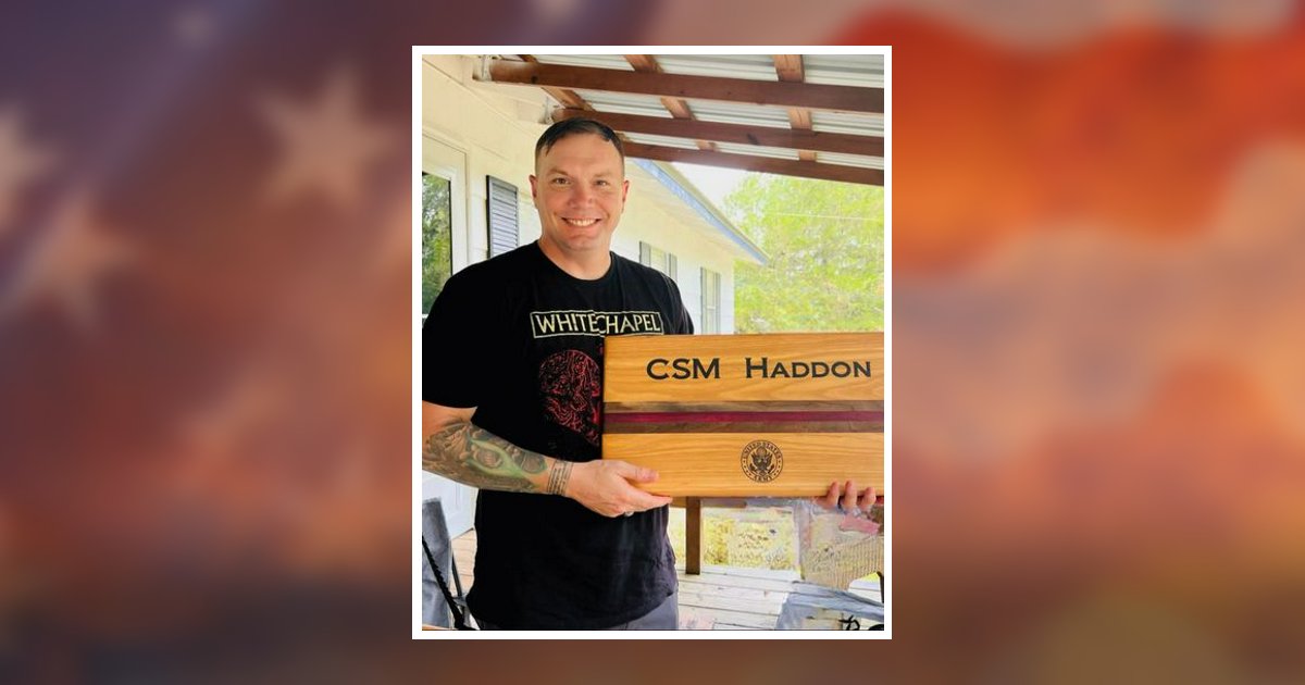 CSM (Ret) William Edward Haddon Obituary April 14, 2025 - Searcy ...