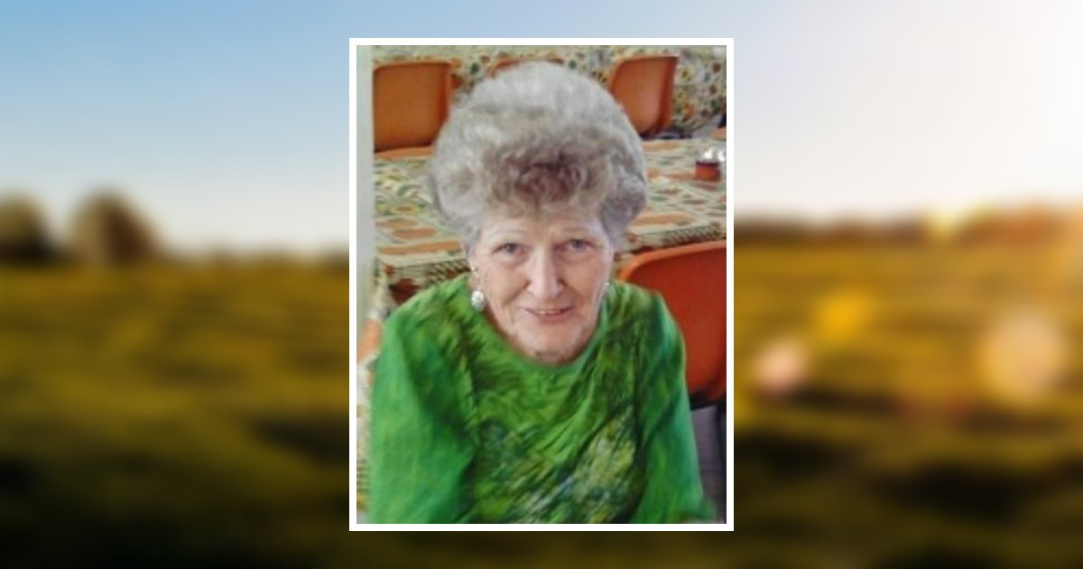 Opal Faye Wied Obituary October 6, 2020 - Walters Funeral Home