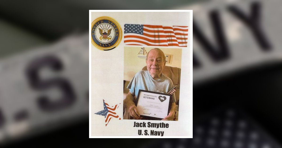 Jack Lee Smythe Obituary May 31, 2025 - McHatton-Sadler Funeral Chapels