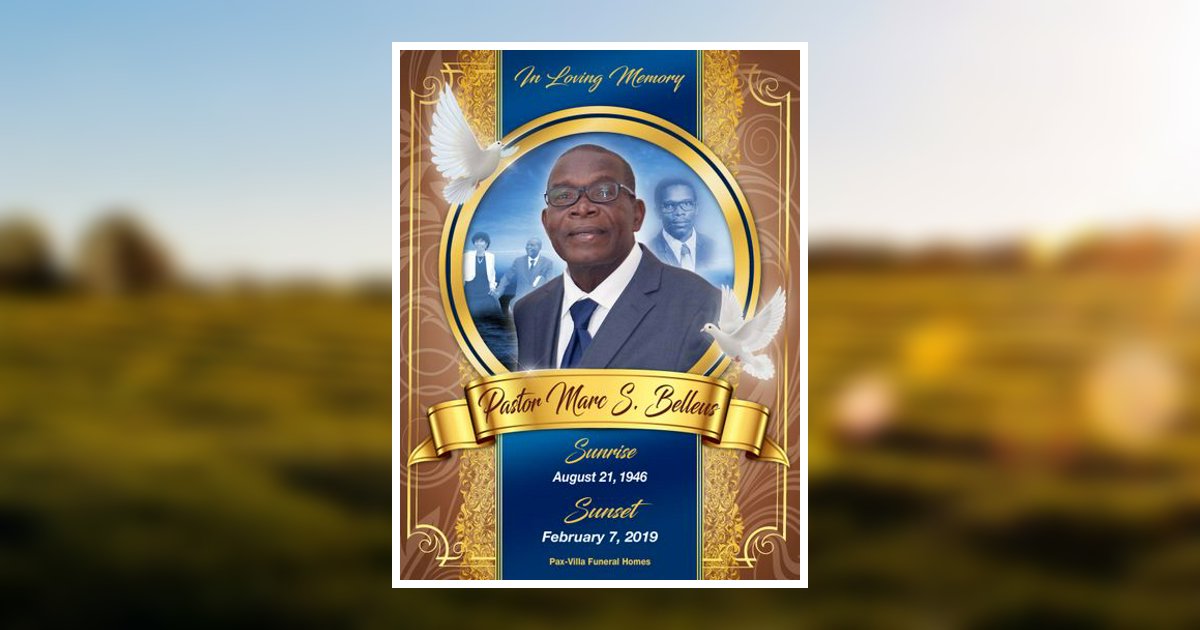 Marc S. Belleus Obituary February 7, 2019 - Pax Villa Funeral Homes