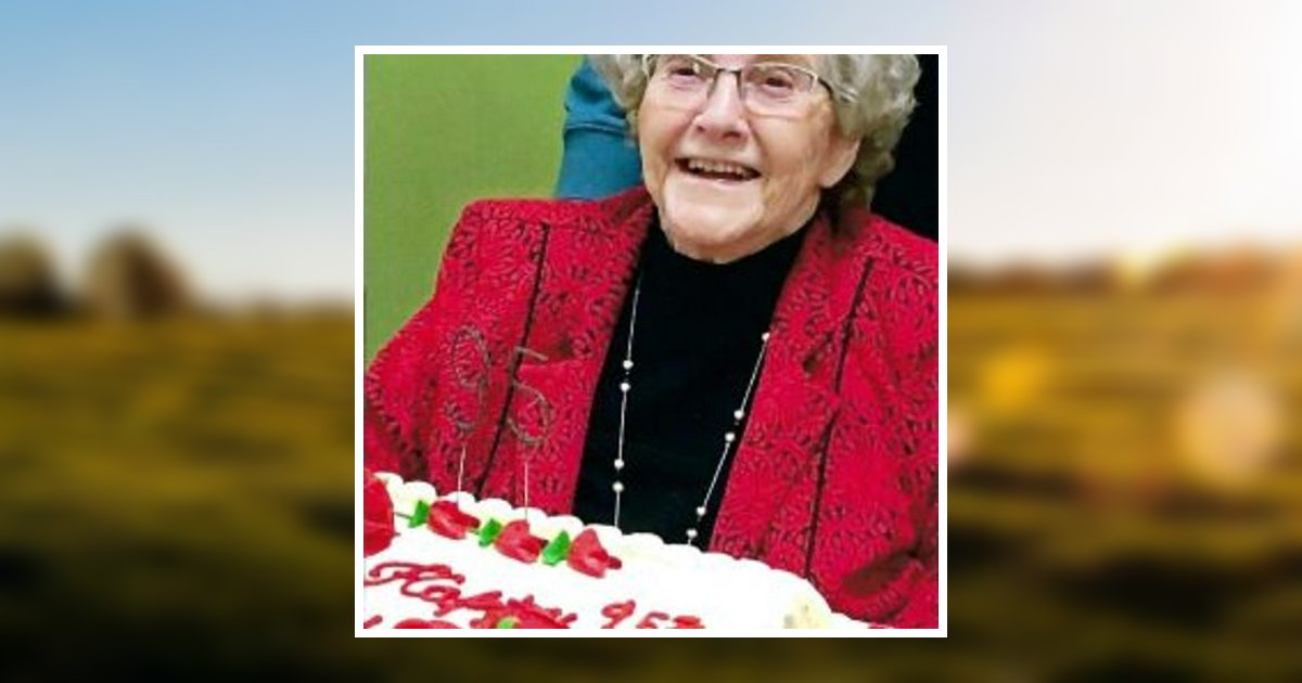 Margaret Lillian Kane Obituary 2021 - Martens Warman Funeral home