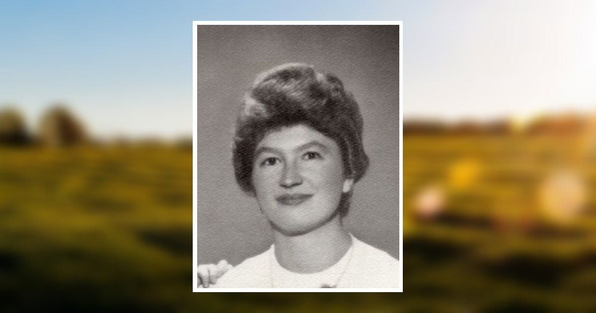 Gillian Hall Ratcliffe Obituary February 2, 2024 - Spear-Miller Funeral ...