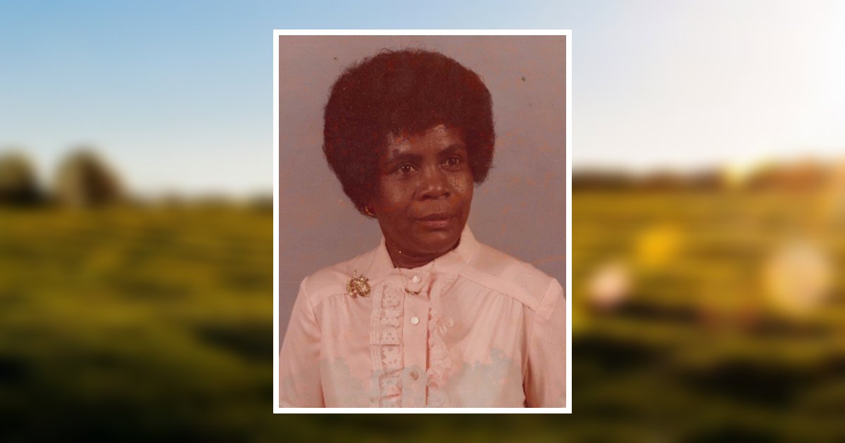 Corine Thomas Obituary 2015 - Unity Family Funeral Home