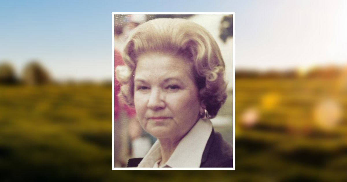 Barbara Elizabeth (Ponder) Smith Obituary May 18, 2017 - Vaughn Funeral ...