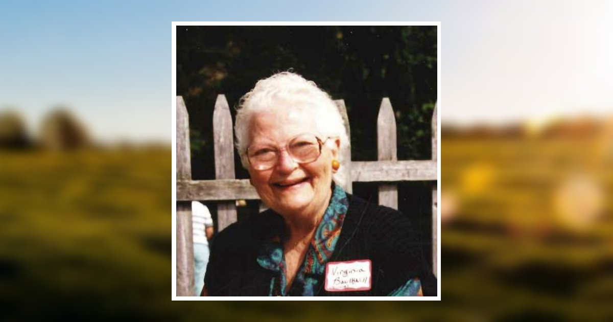 Virginia Baulkwill Obituary December 6, 2021 - Ballard-Durand Funeral ...