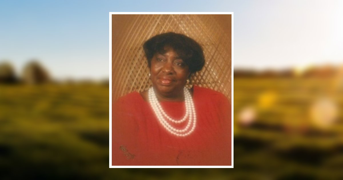 Ruthie Mae White-Rainey (White) Obituary May 20, 2015 - McAlister-Smith ...