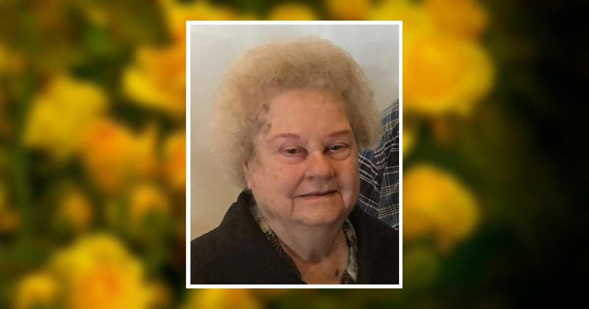 Betty Jo Goins Obituary May 4, 2025 - Whitley's Funeral Home