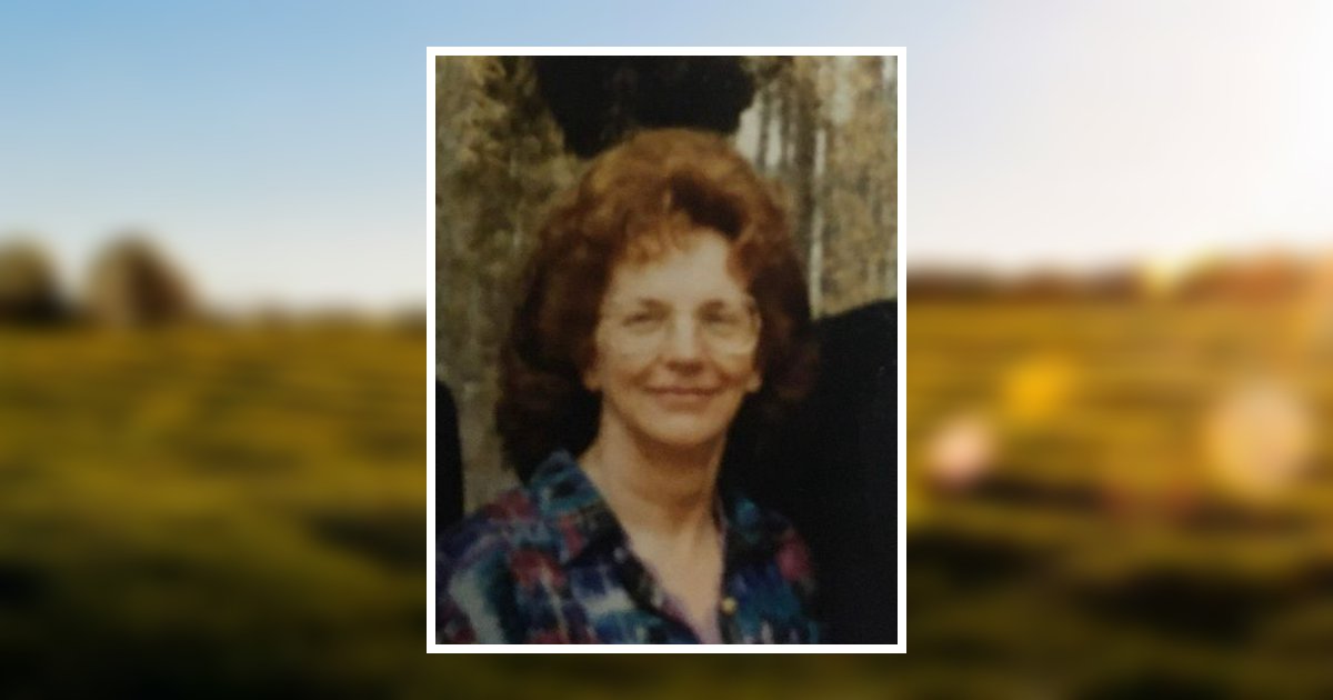 Myra Jean Warren Obituary October 3, 2021 - Myers - Colonial Funeral Home