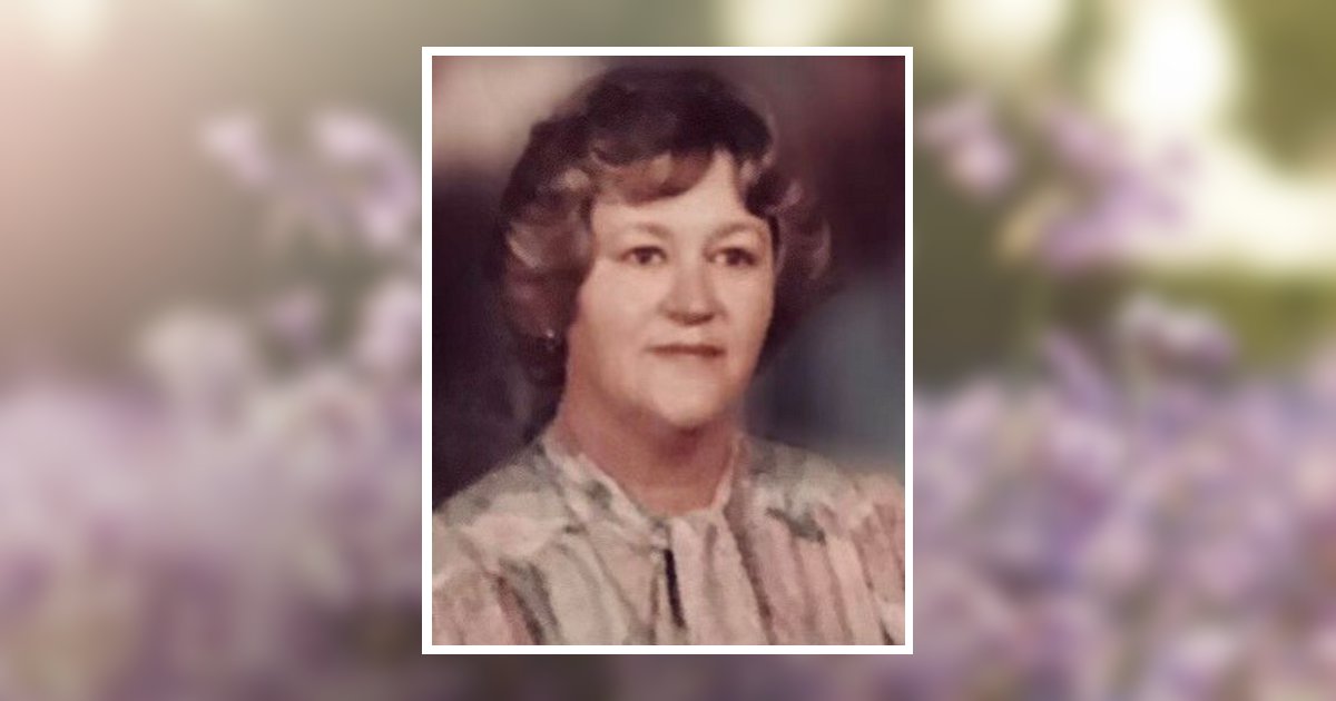 Frances Byrd Warren Obituary October 20, 2023 - Hayworth - Miller ...