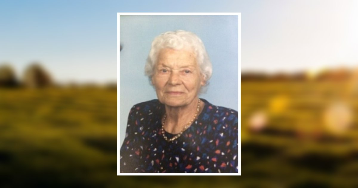 Mary Elizabeth Talbot Dowe Obituary 2015 - Farris Funeral Service