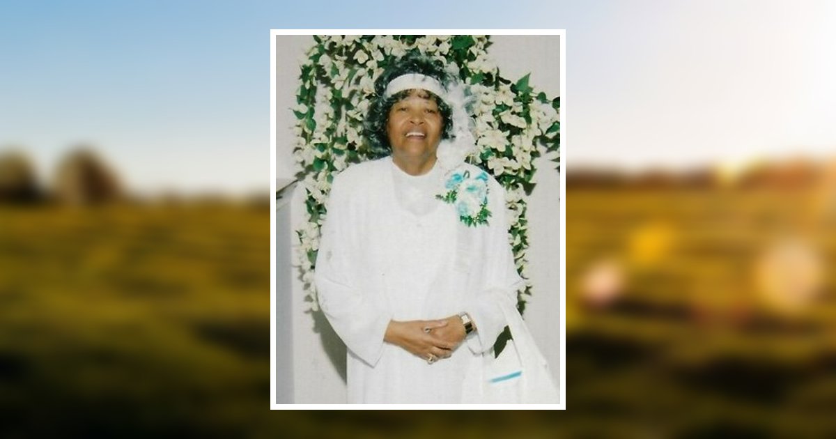 Myrtle Thomas-Jones Obituary 2022 - Husband Family Funeral Home