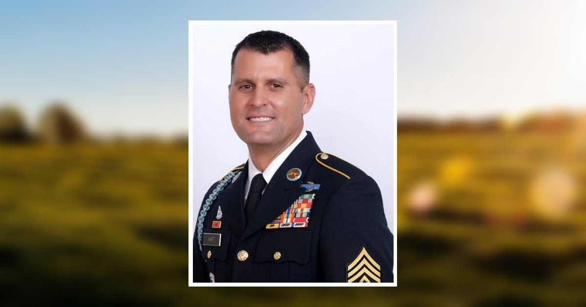First Sergeant Casey Hart Obituary June 8, 2021 - Resthaven Gardens of ...