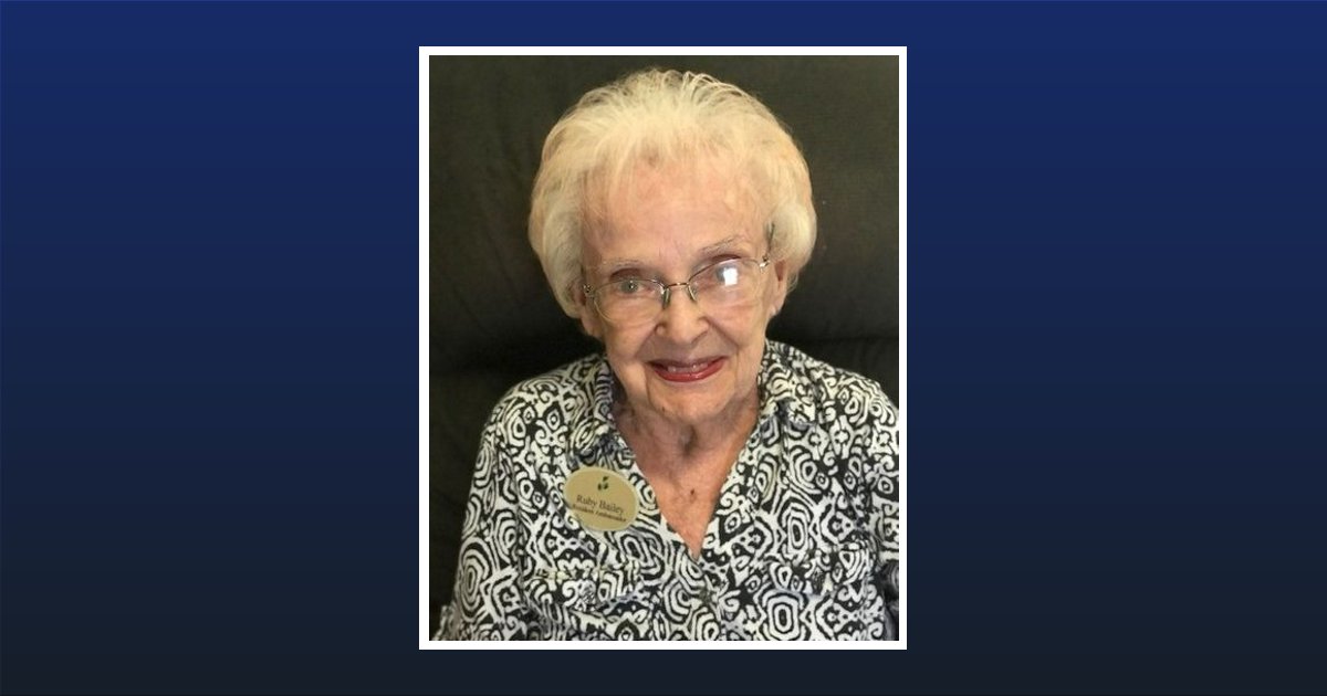 Ruby Mae Bailey Obituary December 9, 2022 - Rose - Neath Funeral Homes