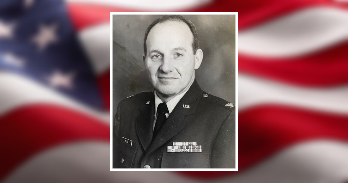 Colonel Bruce D. Mills Obituary March 25, 2025 - Gray Funeral Home