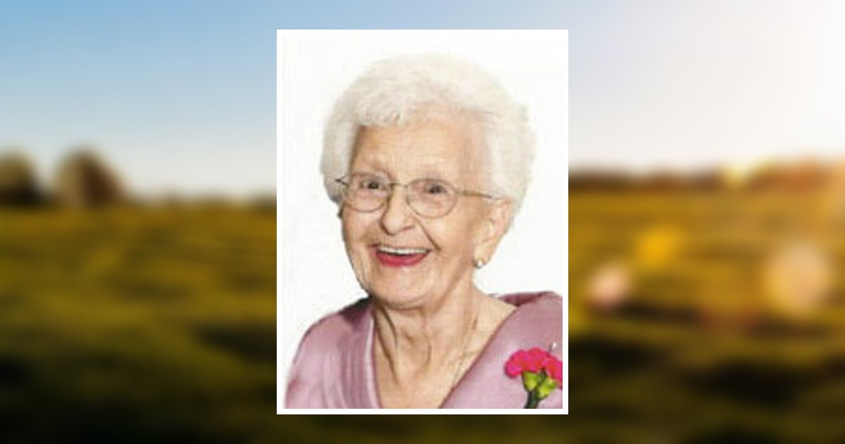 Alice Ruth Eckert Obituary - Sobering Funeral Chapel and Crematorium