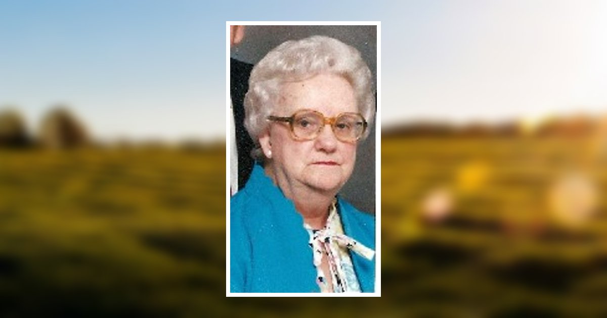 Doris Mae Bender Obituary January 30, 2009 - Freeman Family Funeral Homes