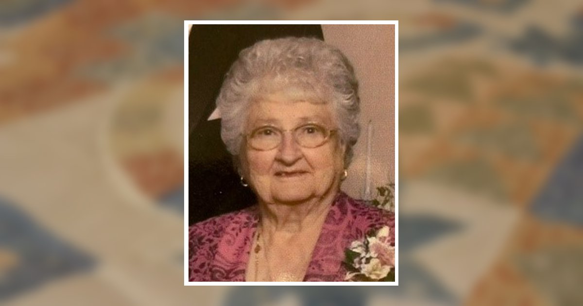 Beulah "Bee" Marie Volz Obituary November 21, 2023 - Patton Funeral ...