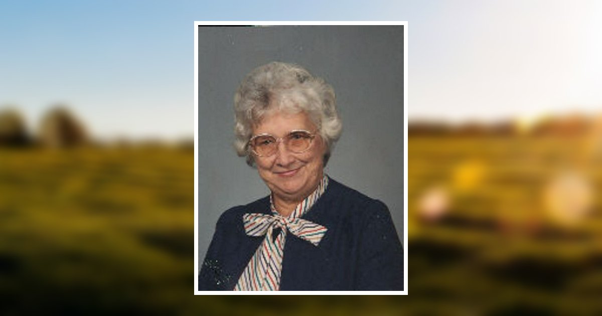 Sarah Ruth Cooper Obituary October 29, 2009 - Glenn Funeral Home and ...