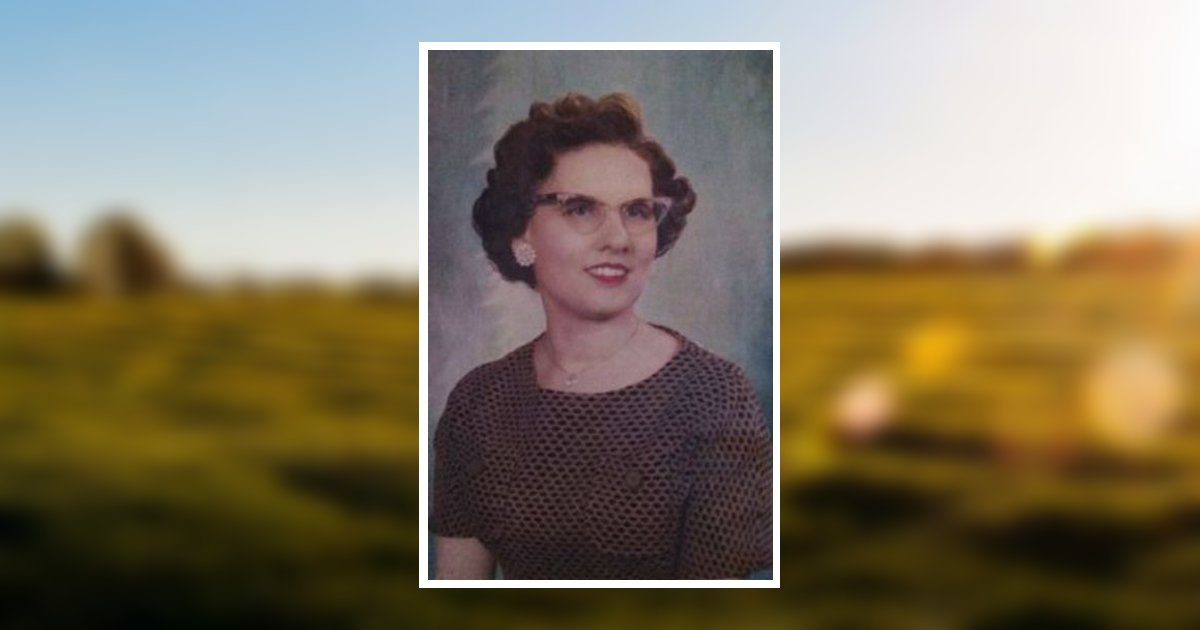 Mary Summers Obituary April 29, 2016 - Ford-Wulf-Bruns Chapel