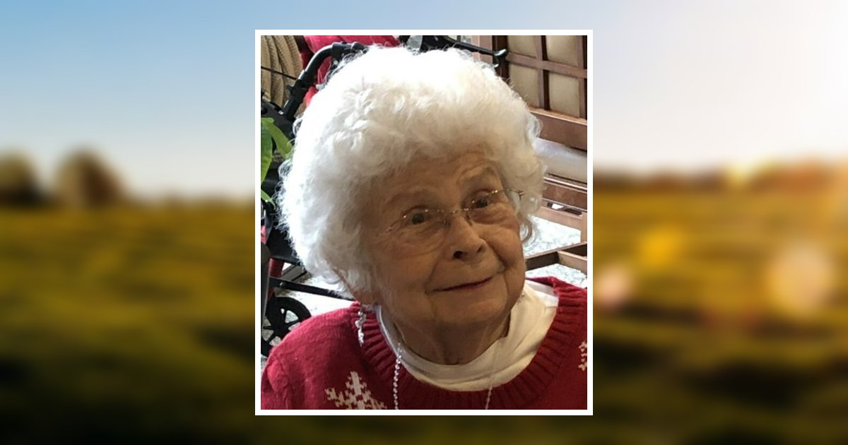 Joan Stallman Obituary December 2, 2021 - Sanders Funeral Home