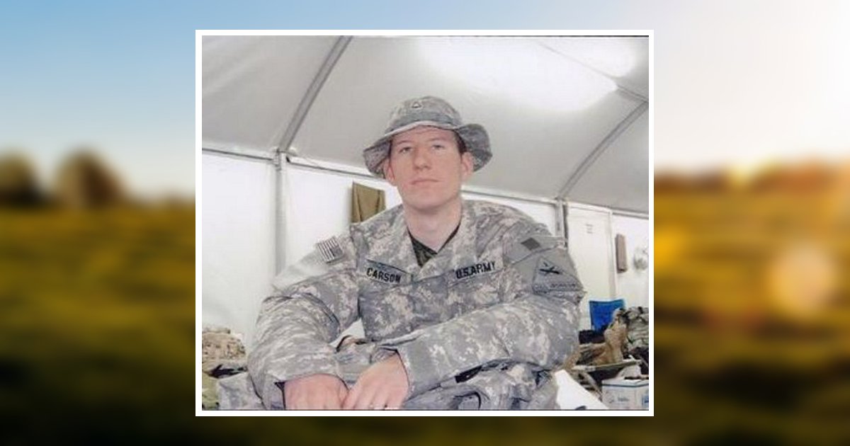 Travis Carson Obituary February 2, 2012 - Springfield Memorial Gardens ...