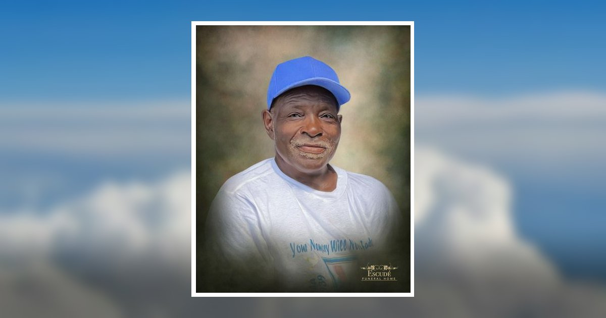 Milbert "Winky" Washington Obituary February 17, 2024 - Escude Funeral Home