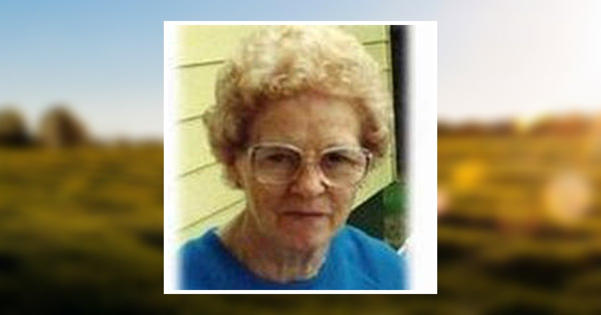 Emma Wetzel Obituary August 12, 2003 - Eddy Funeral Home | Williams ...