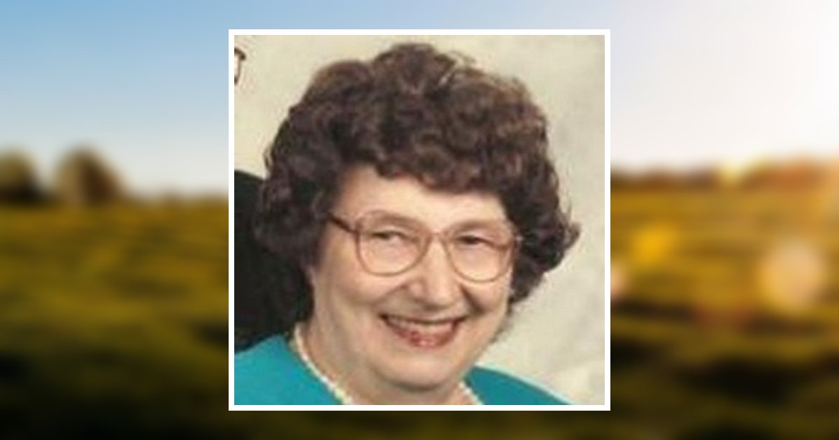 Marian E Reeg Obituary December 13, 2006 - Hachmann-Mier Funeral Home