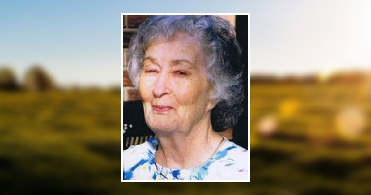 Catherine Bentley Obituary December 30, 2012 - Cavill-Turner Funeral Home