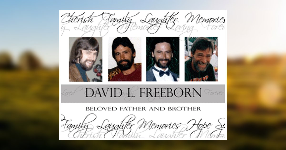 David Freeborn Obituary October 27, 2012 - Ballard-Sunder Funeral ...
