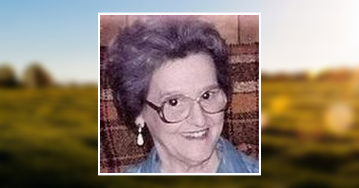 Mildred Leonard Obituary February 26, 2009 - Chauvin Funeral Home ...