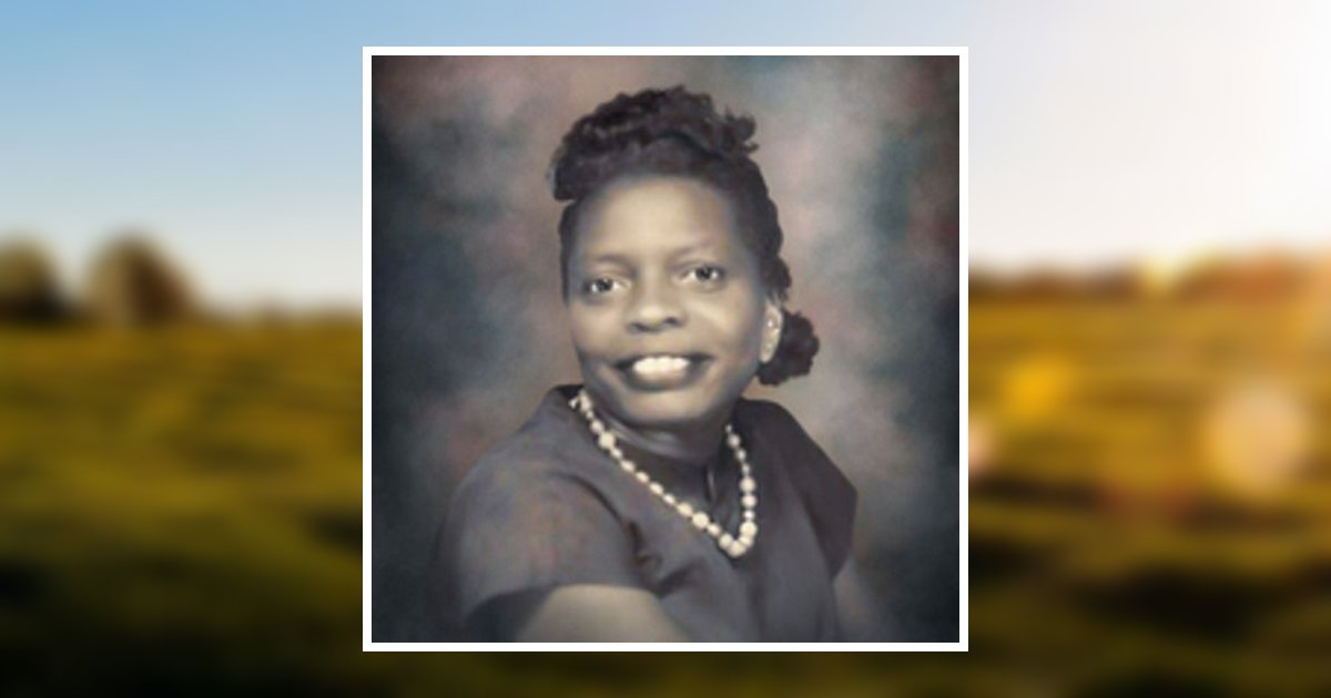 Lessie Lee Prescott Obituary January 20, 2021 - Providence - Jones ...