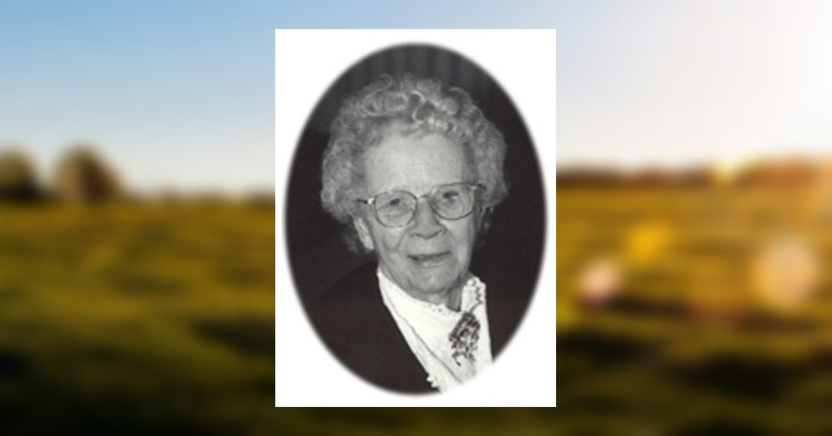 Elizabeth Carlson Obituary 2005 - Pedersen Funeral & Cremation Service