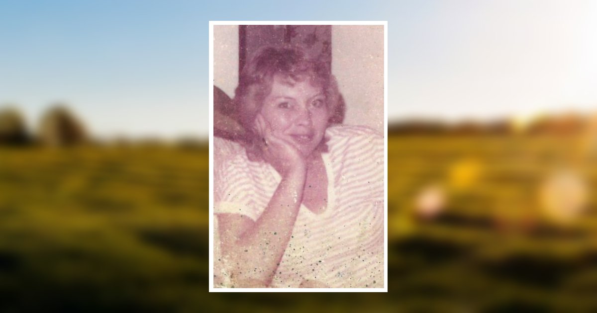 Marie Carol Killian Obituary October 22, 2019 - Sigs Funeral Home