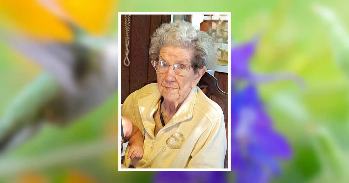 Dorothy Barnard Obituary May 6, 2024 - Fredlock & Fenner Funeral Homes