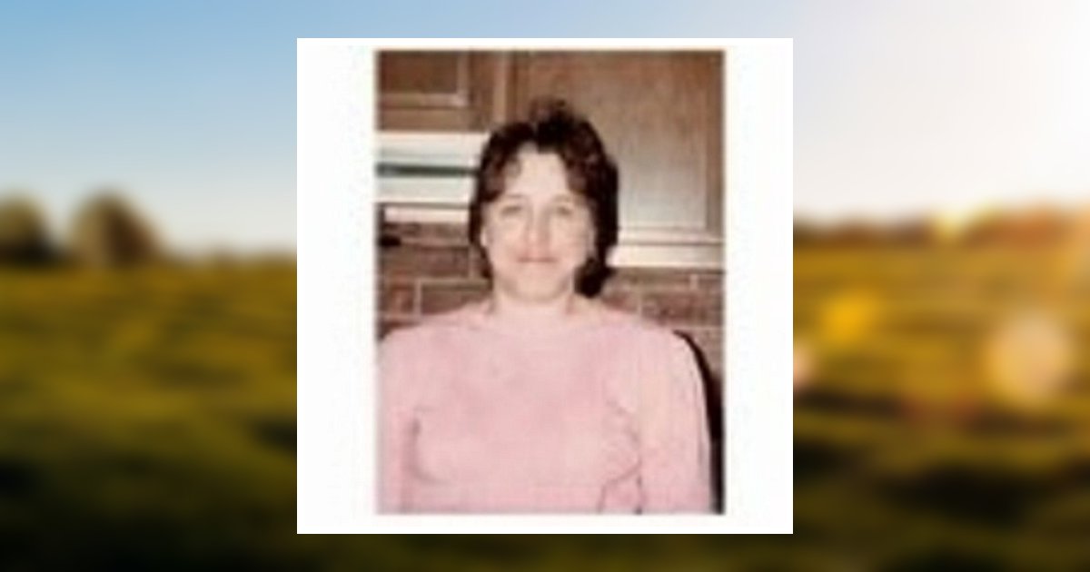 Sandra Mosier Obituary February 29, 2008 - Goss Funeral Services