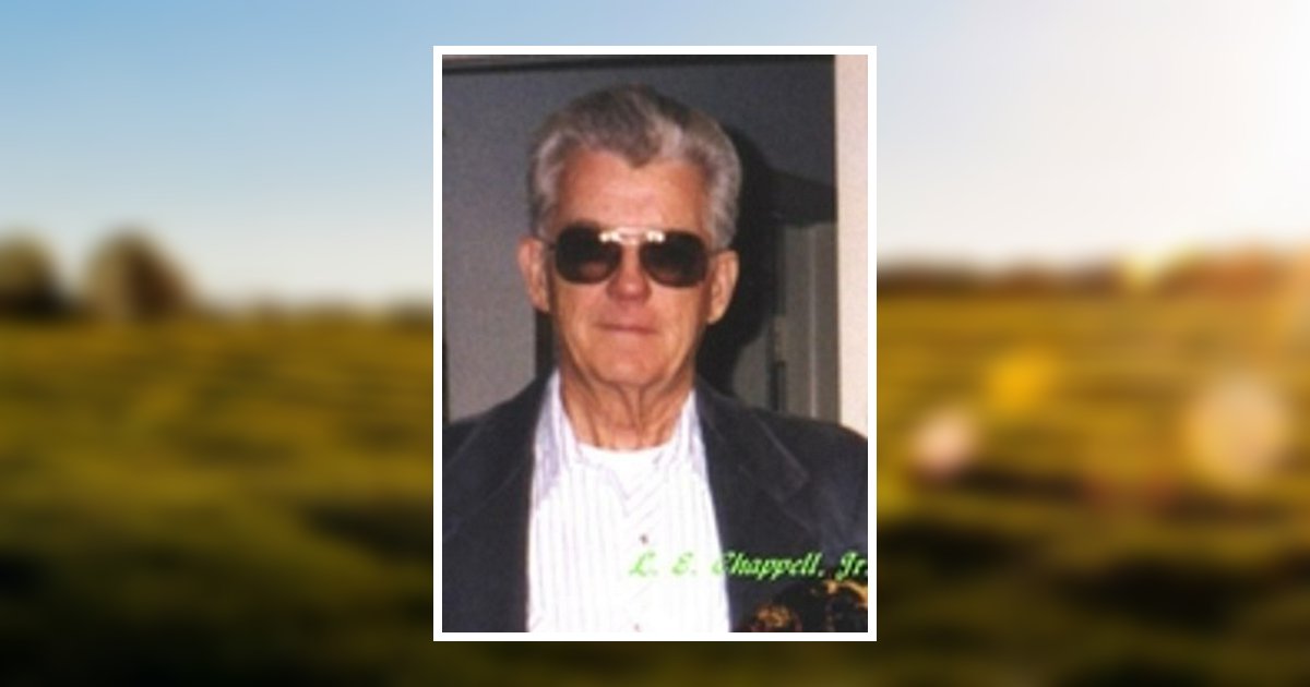 L.E. Chappell, Jr. Obituary November 1, 2011 - Luginbuel Funeral Home L.E. Chappell, Jr. Obituary November 1, 2011 - Luginbuel Funeral Home