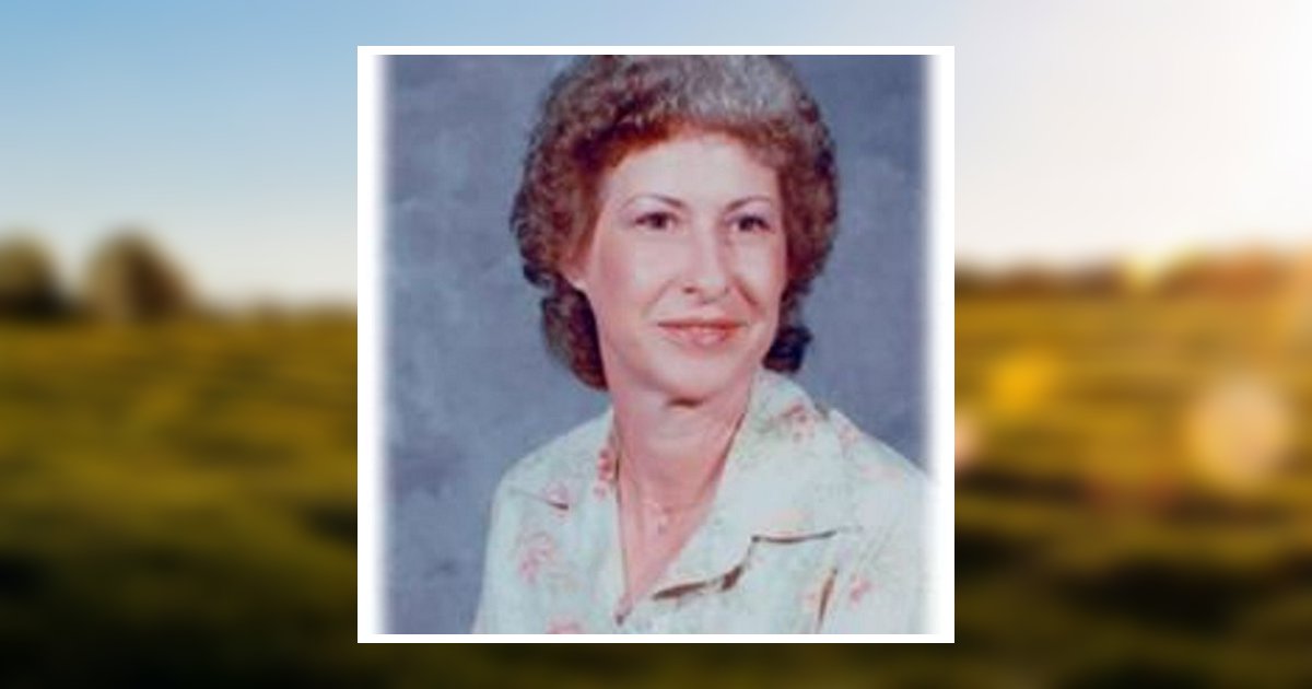 Sue Slater Obituary January 15, 2010 - Heritage Memorial Funeral Home