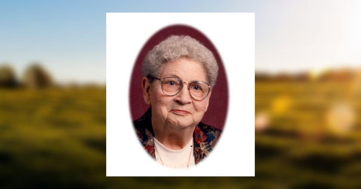 Hannah L. Spitzer Obituary 2006 - Hoff Funeral & Cremation Service