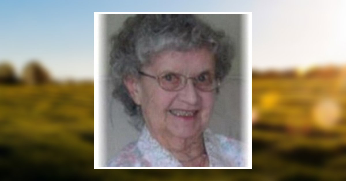 Berniece "Bea" Hanson Obituary March 2, 2012 - Korsmo Funeral Service