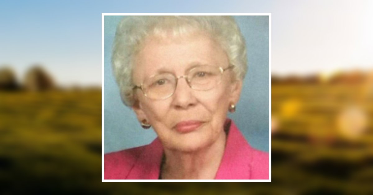 Doris Crouch Obituary November 4, 2017 - Carson ~ Stapp Funeral Homes
