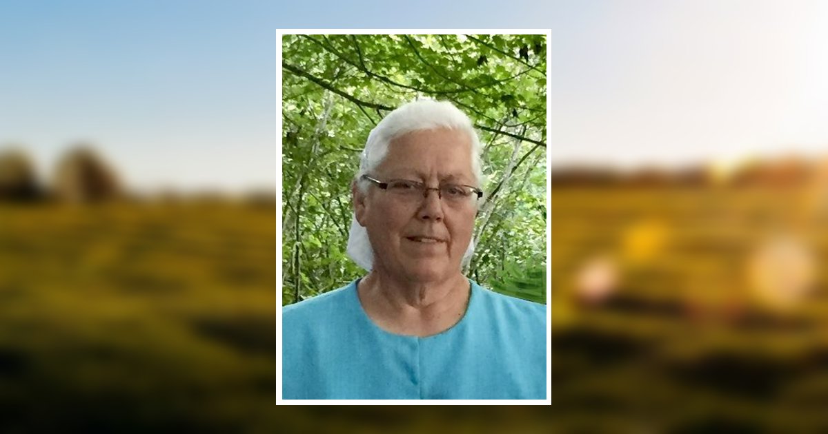 Cora Yoder Obituary September 13, 2022 - Fredlock & Fenner Funeral Homes