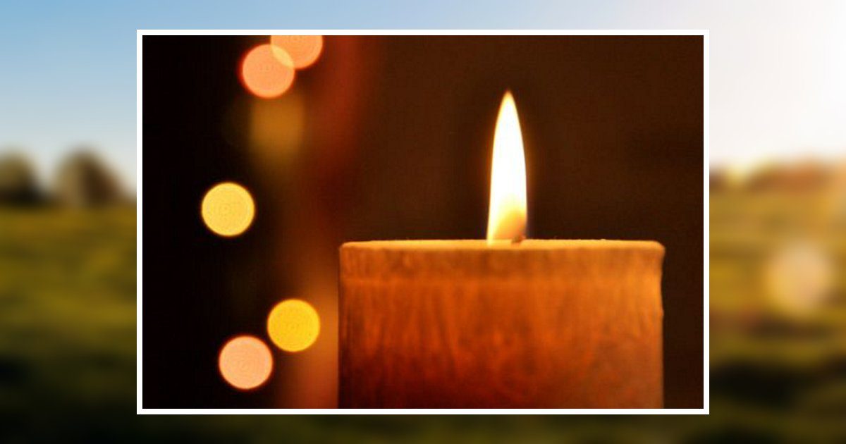 David Tolson Obituary July 18, 2019 - Cutler Funeral Home and Cremation ...