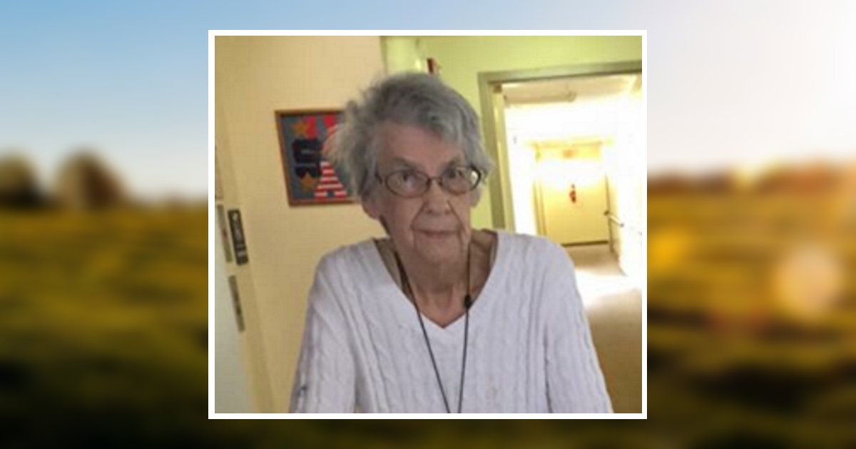 Hazel G. (Barnes) Benson Obituary May 3, 2016 - Gerald W. Vickery Jr ...