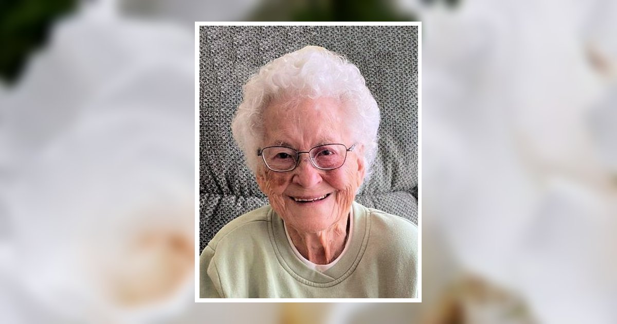 Marion Larsen Obituary 2023 - Mundwiler & Larson Funeral Homes