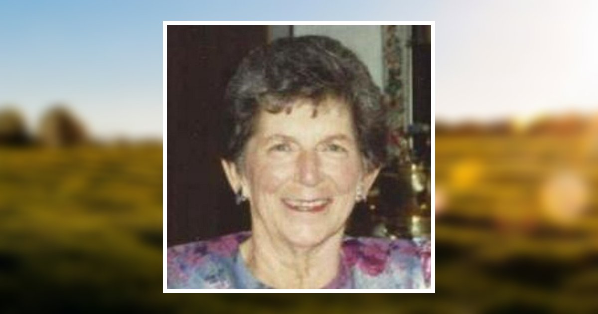 June Cook Obituary November 17, 2015 - Allen Memorial Home