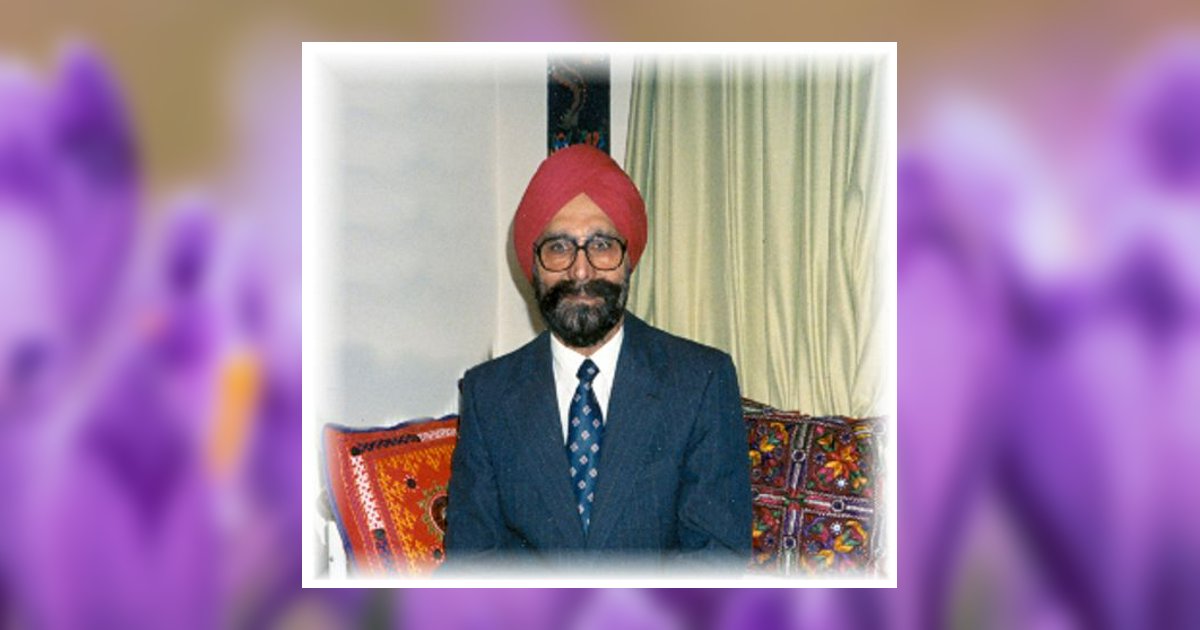Dr. Sujan Singh Obituary - Newcomer Kentuckiana