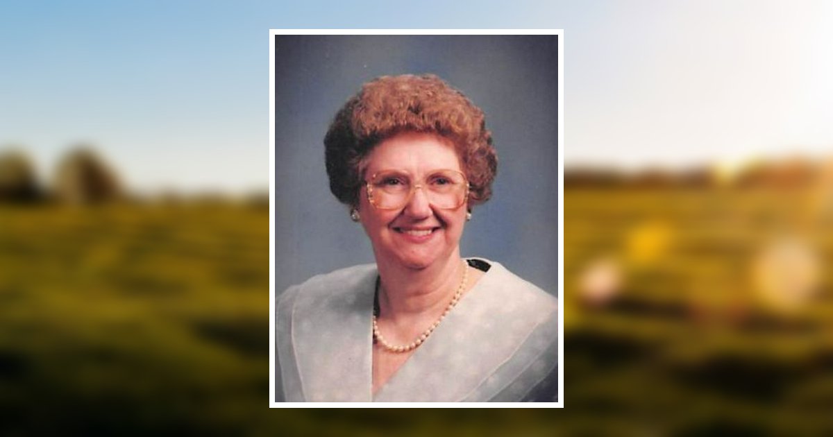 Bobbye Ruth Smith Obituary July 20, 2018 - Freeman Funeral Home