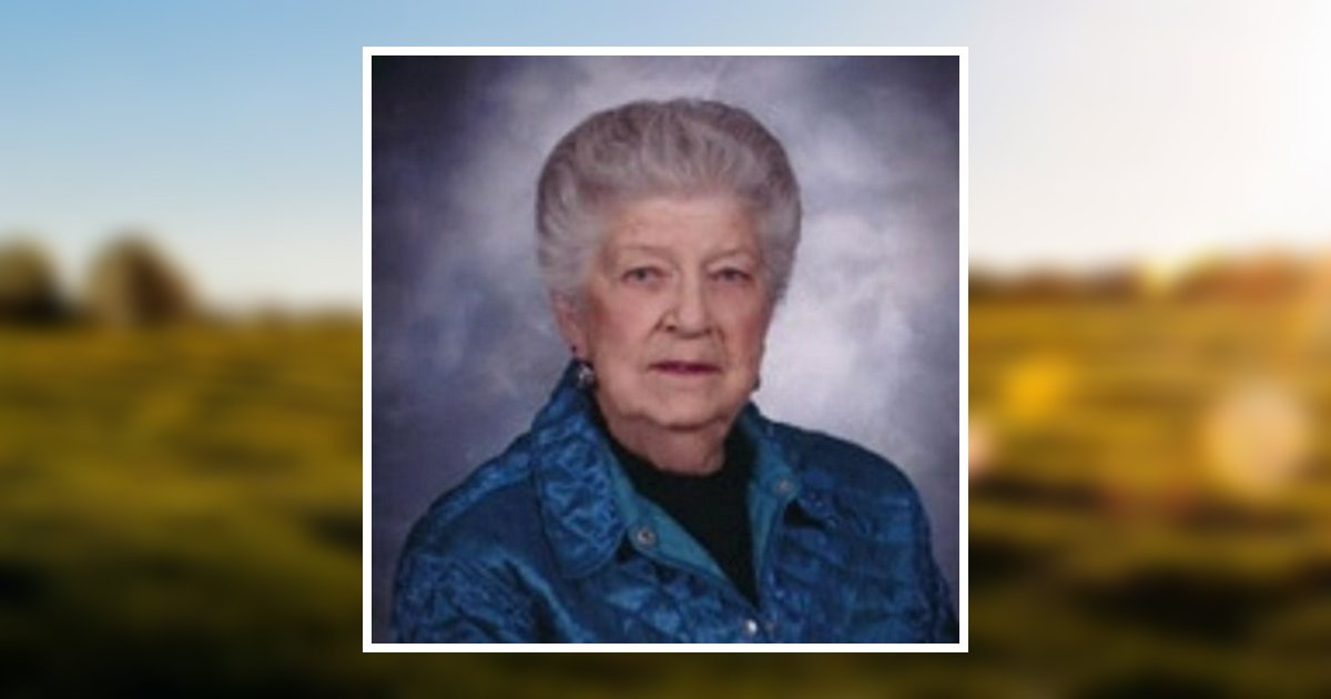 Grace Lammers Obituary April 17, 2018 - Korsmo Funeral Service